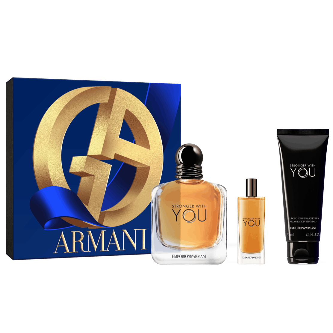 Coffret ARMANI Stronger With You EDT - La Essenza | Parfumerie ...